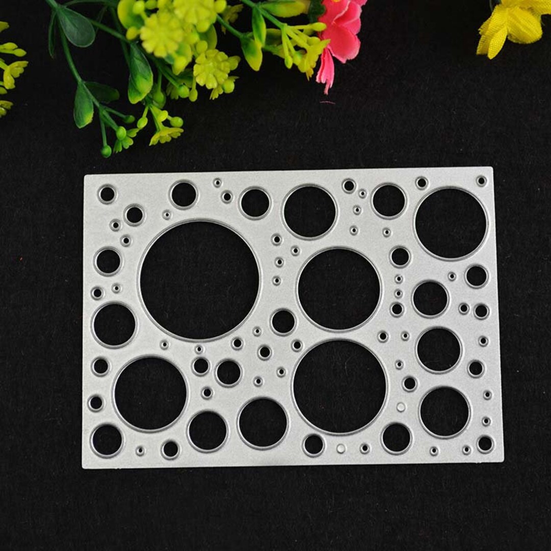 Bubbles Metal Die Cut Stencil for DIY Scrapbooking - Etsy