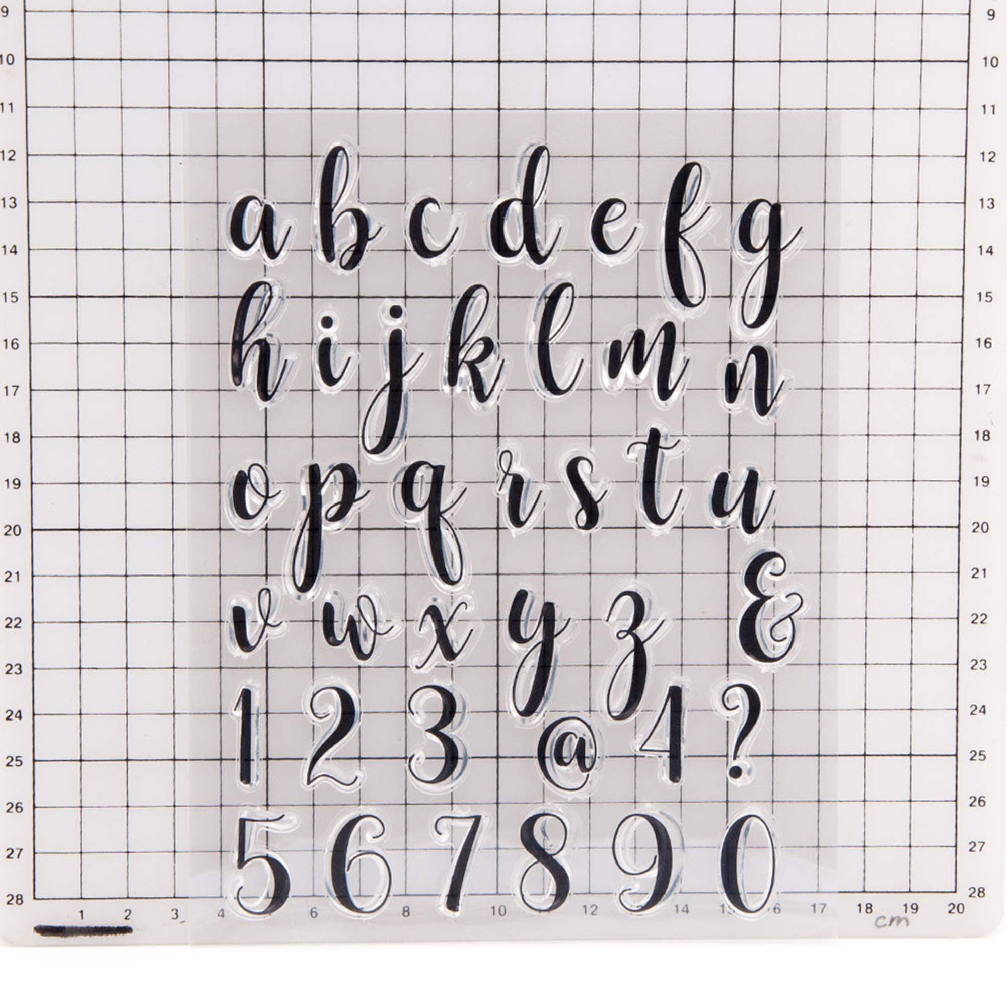Lowercase Alphabets Transparent Clear Stamp for DIY - Etsy