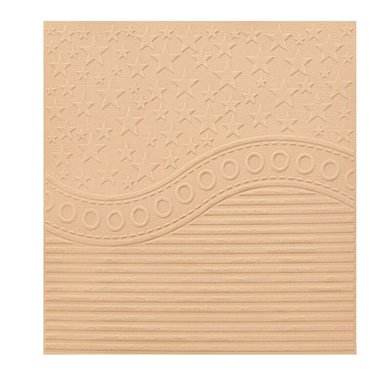 Star and Lines Background Embossing Folder for Card Making | Etsy