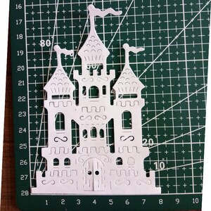 Castle Metal Cutting Dies Carbon Steel Templates Stencils for DIY ...