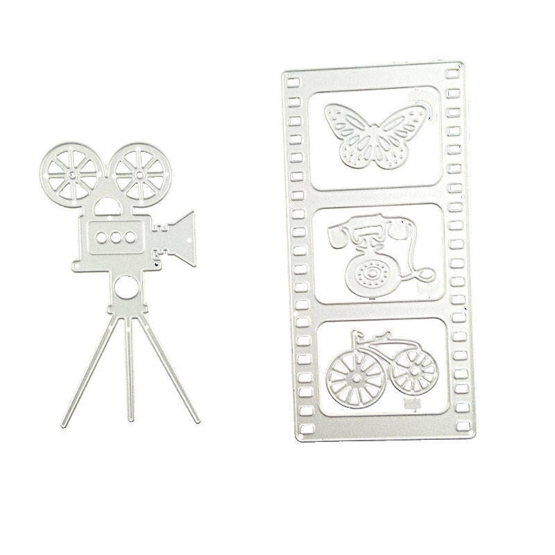 5pcs Film Projector Metal Cutting Dies Stencils for DIY - Etsy UK