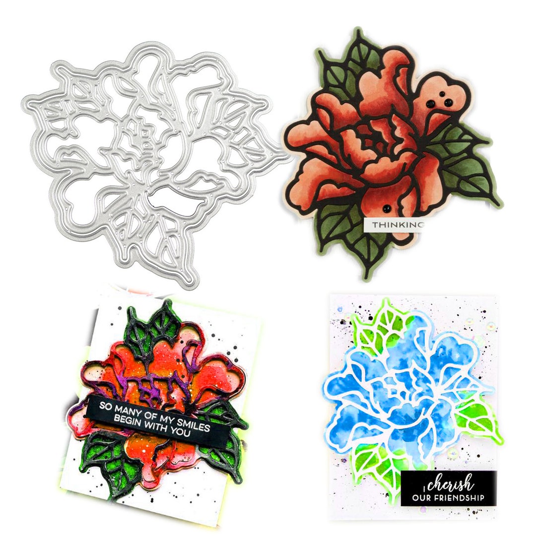 Flower Die Cut Metal Die Cut/ Cut Die for DIY Scrapbooking/ Greeting ...