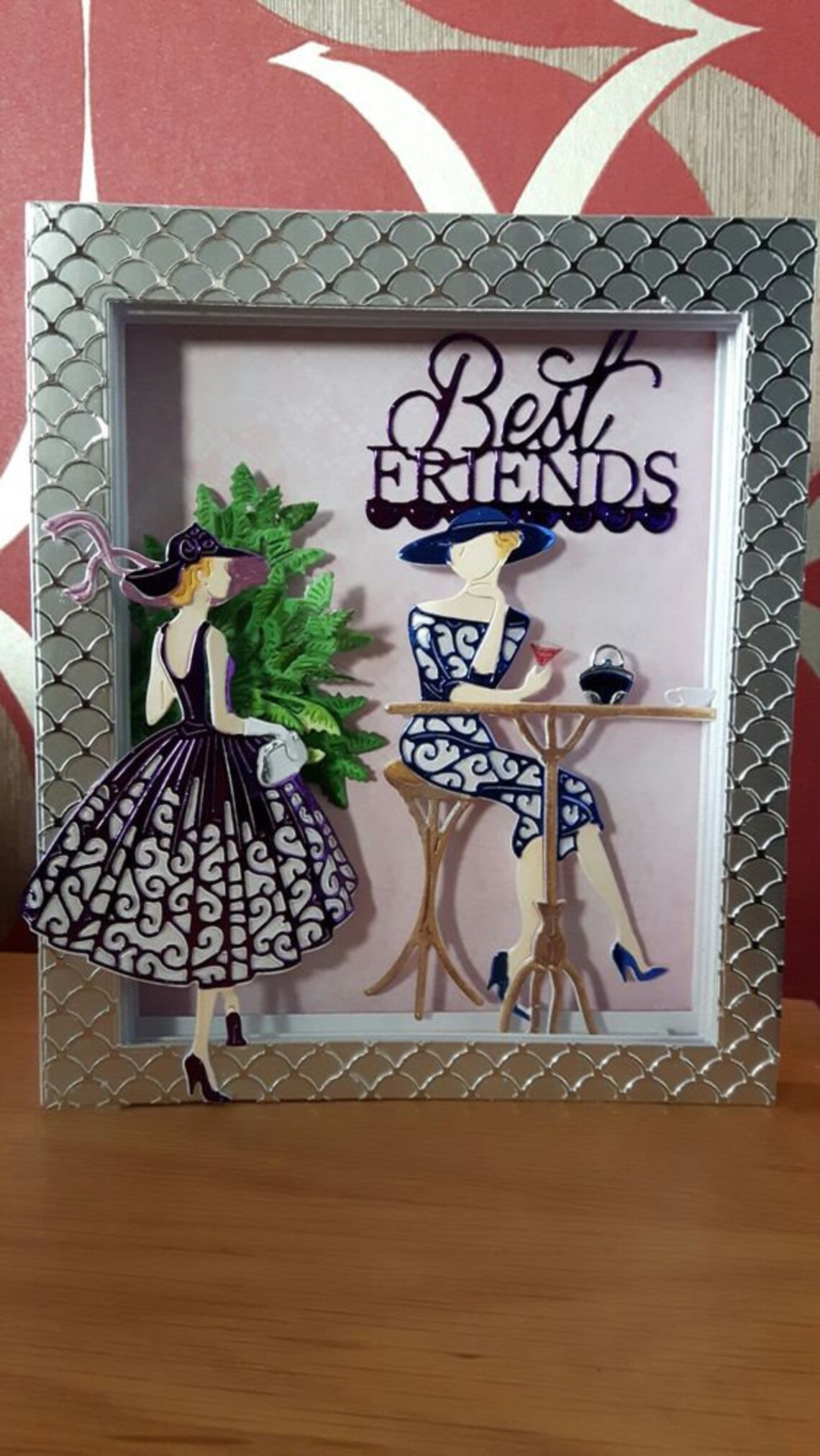 Graceful Lady Metal Die Cut| Metal Cutting Die| Scrapbooking Die-cut ...