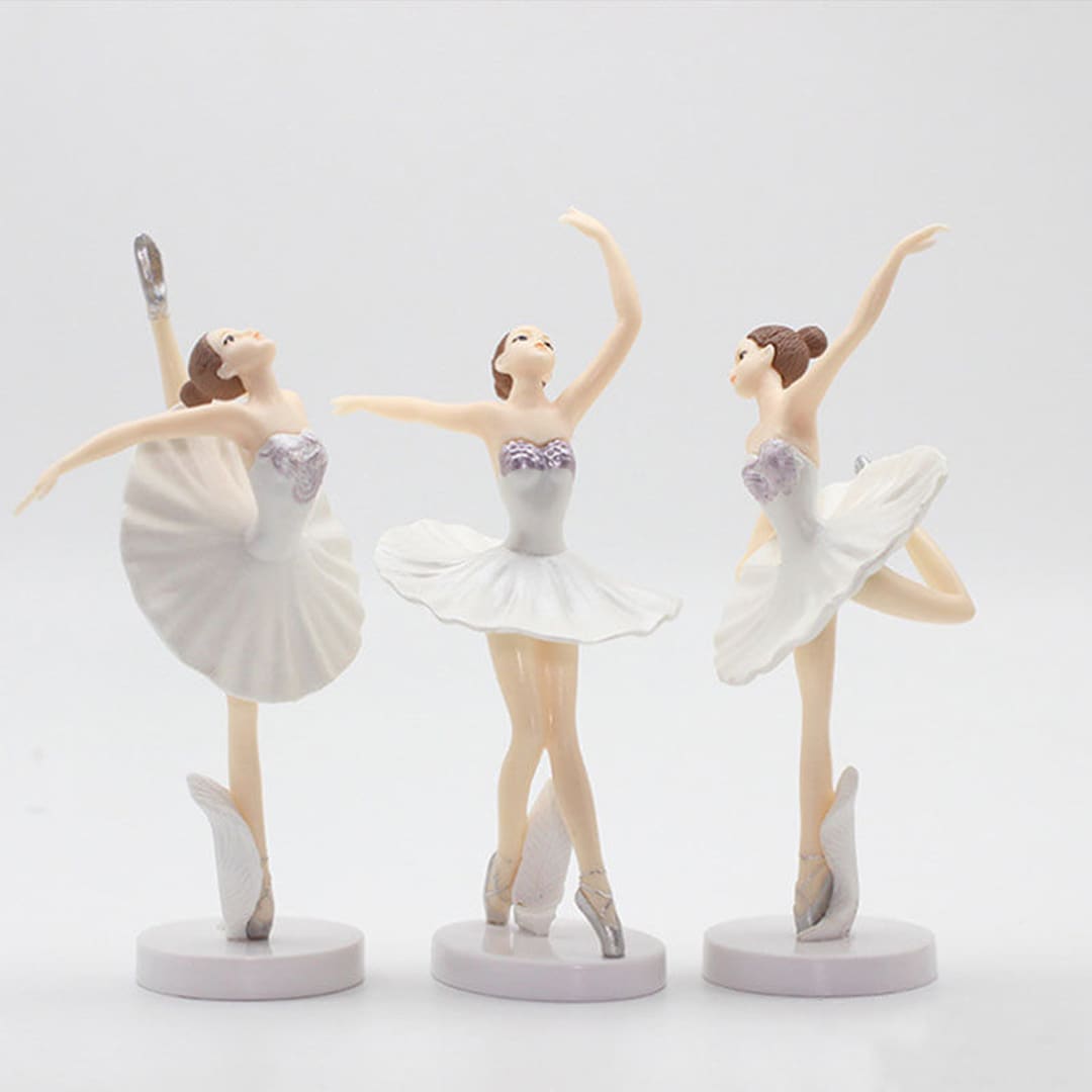 3 Mini Dancing Girls/miniature Ballerina Girls / Garden/ Home ...