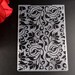 Flower Vine Background Embossing Folder for Card Making Stationary ...