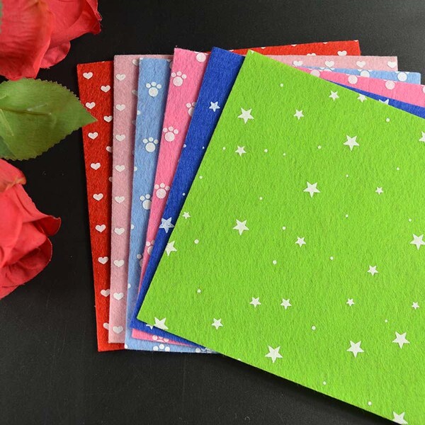 Printed Felt - Etsy
