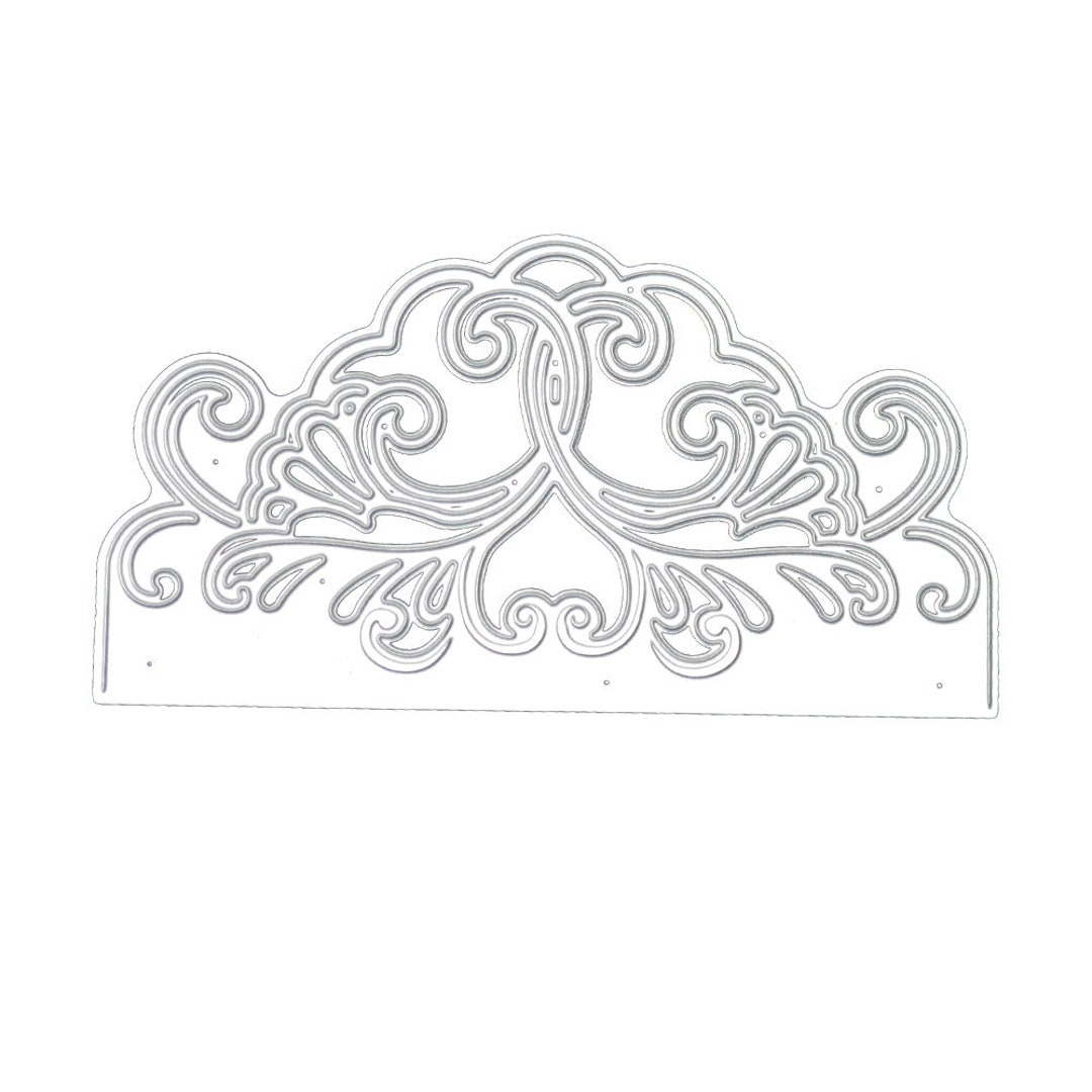 3different Invitation Card Lace Flower Border Metal Cutting Dies DIY ...