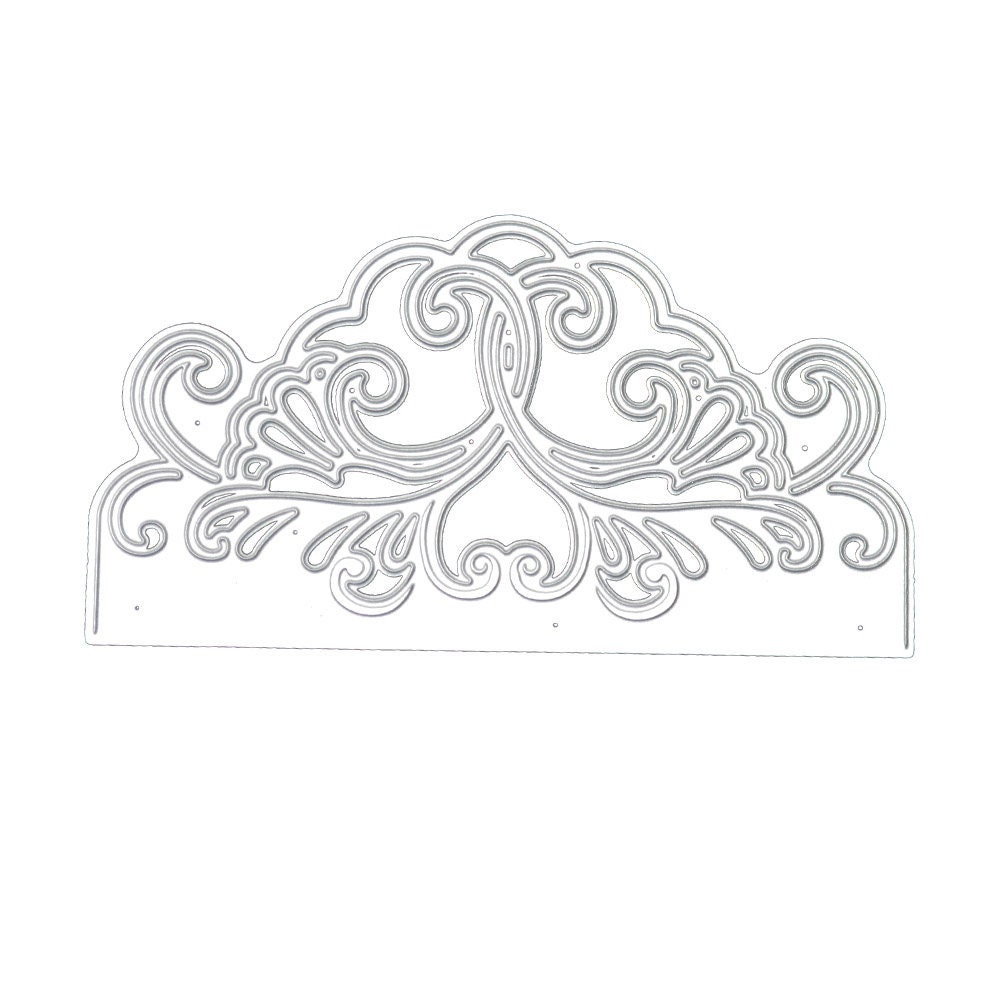 3different Invitation Card Lace Flower Border Metal Cutting - Etsy