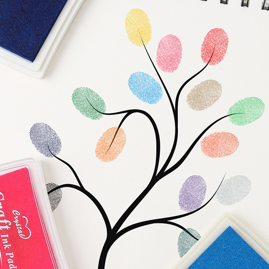 15 Colors Finger Printing Ink Pads Craft Ink Pad for Children - Etsy
