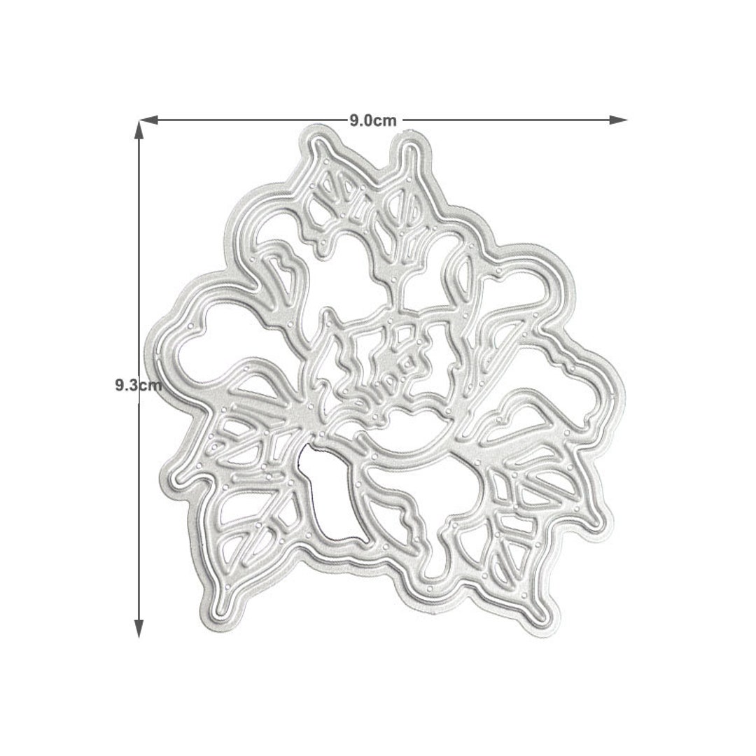 Flower Die Cut, Carbon Steel Template for Scrapbooking - Etsy
