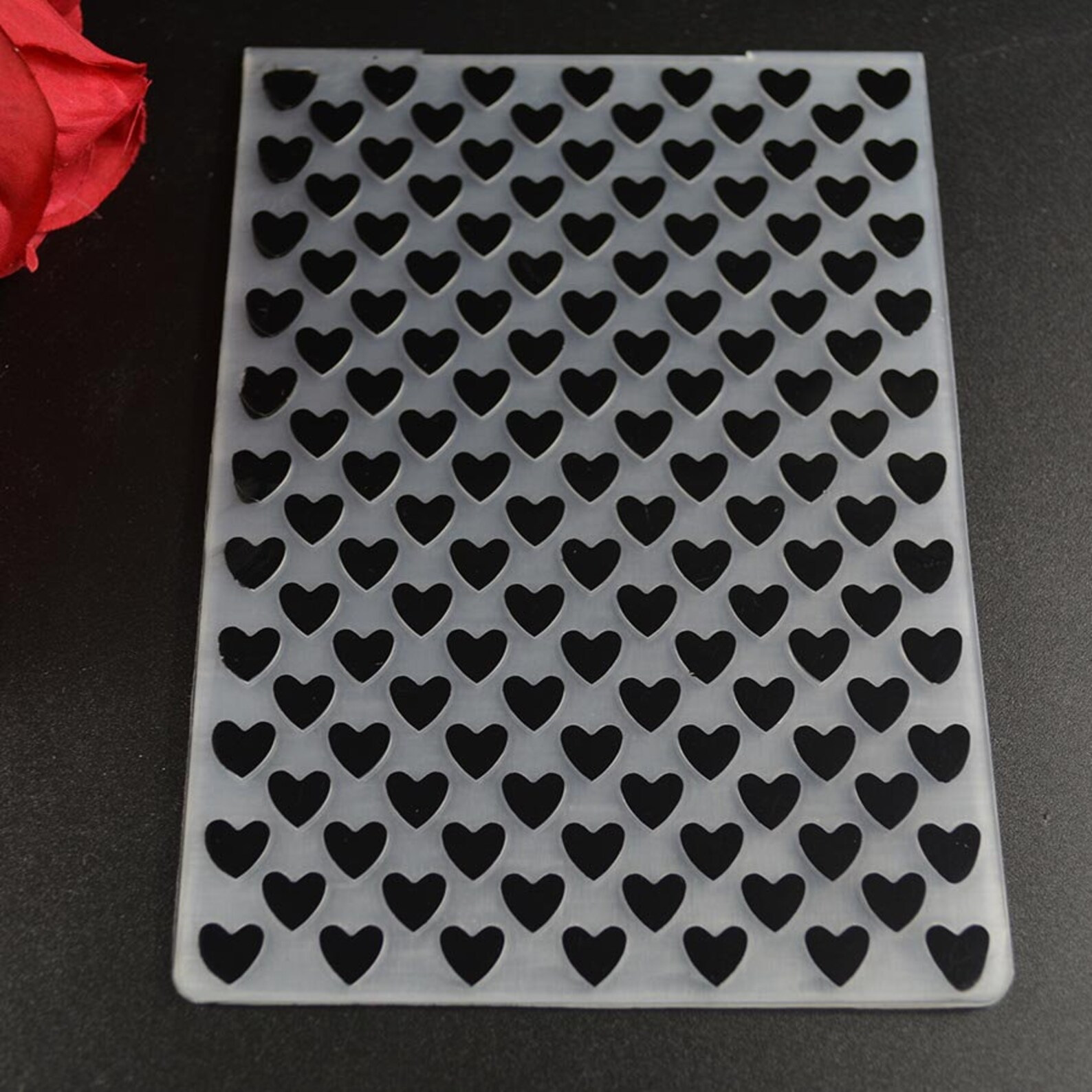 Swiss Heart Background Embossing Folder for Card Making Stationary ...