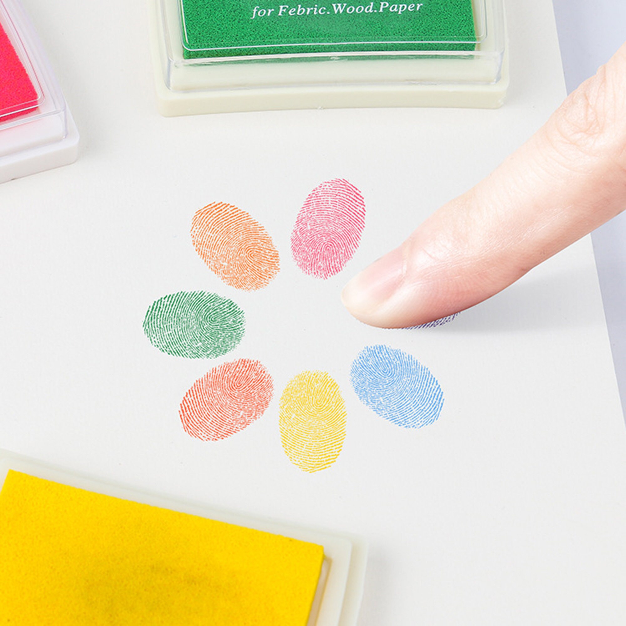 15 Colors Finger Printing Ink Pads Craft Ink Pad for Children - Etsy