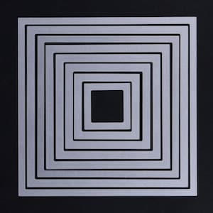 7pcs/set Square Stitched Frame Cutting Die Carbon Steel DIY ...