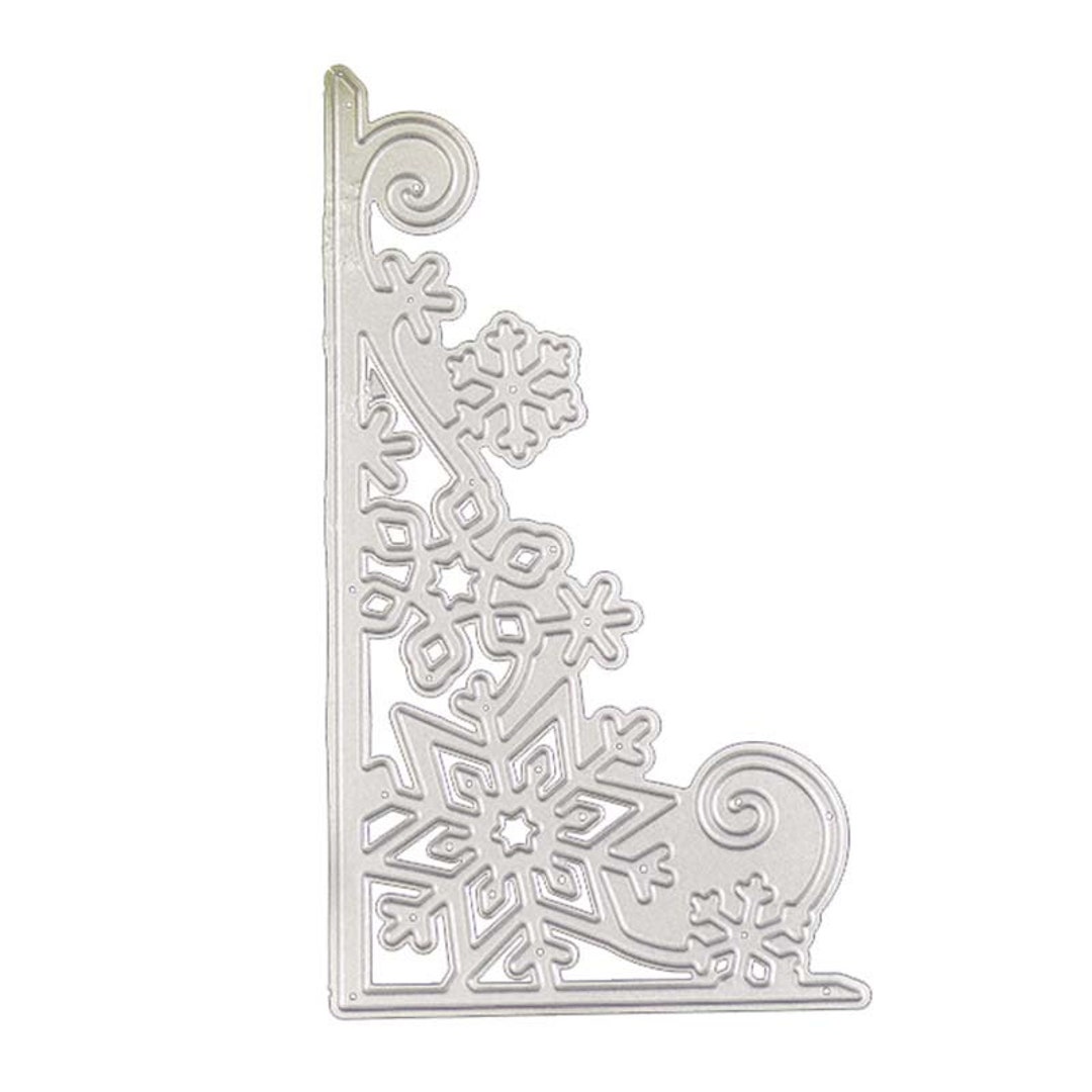 The Corner Snowflake Metal Die Stencil Cutting Die Carbon Steel DIY ...