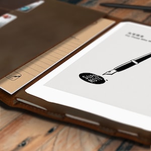 Personalized Leather Supernote A5 X2 Manta A6 X2 Nomad Cover Cover With ...