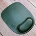 Leather Mouse Pad With Mouse Wrist Rest, Monogram Mousepad ...