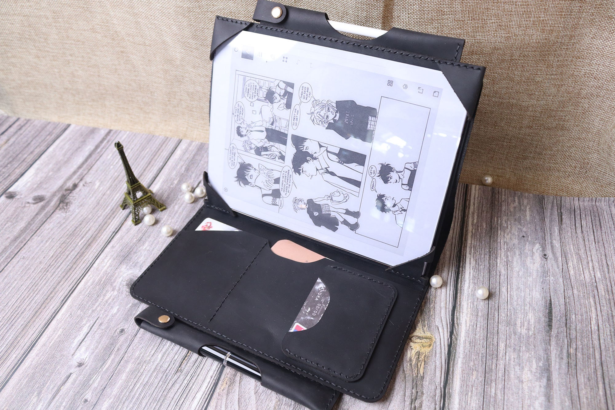 Vintage Supernote A5 X2 Manta Black Case A6 X2 Nomad Cover Organizer ...