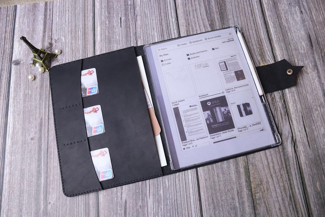 Distressed Leather Fits Remarkable 2 Cover With Pen Pouchfits ...