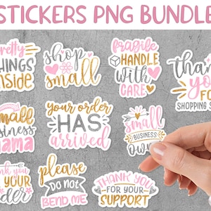 Small Business Stickers Bundle - Etsy