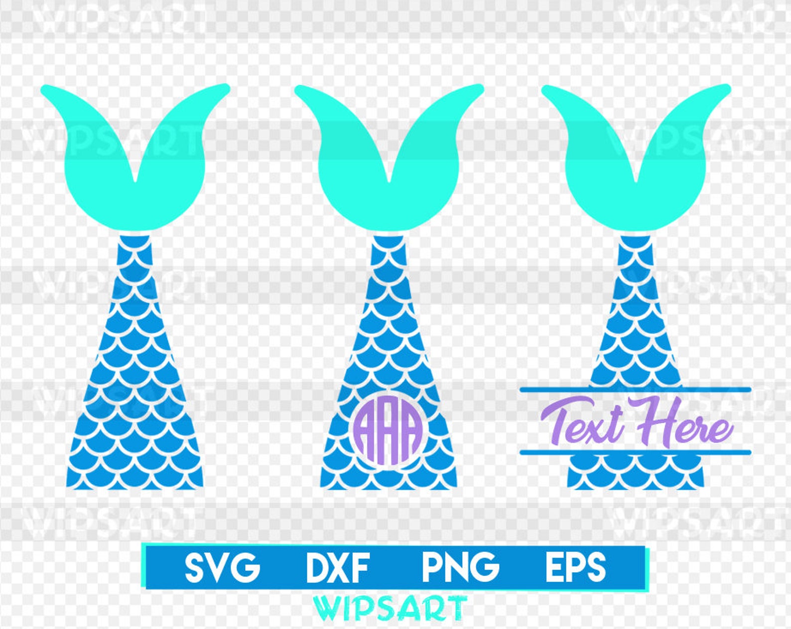 Mermaid Tail Svg Mermaid Monogram Svg Mermaid Svg Mermaid - Etsy