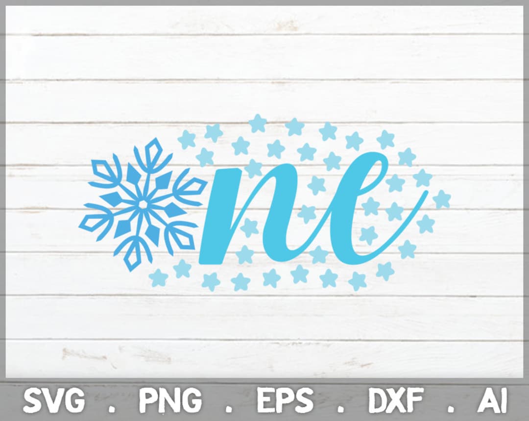 One Snowflake Svg, Winter Svg, Baby Svg, Newborn Svg, Snowflake Svg ...