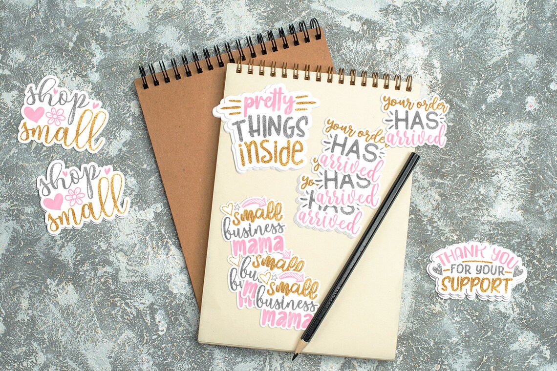 Small Business Stickers Bundle - Etsy