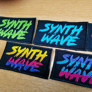 Synthwave Iron on Embroidered Patch Carpenter Brut Retro 80s Patch ...