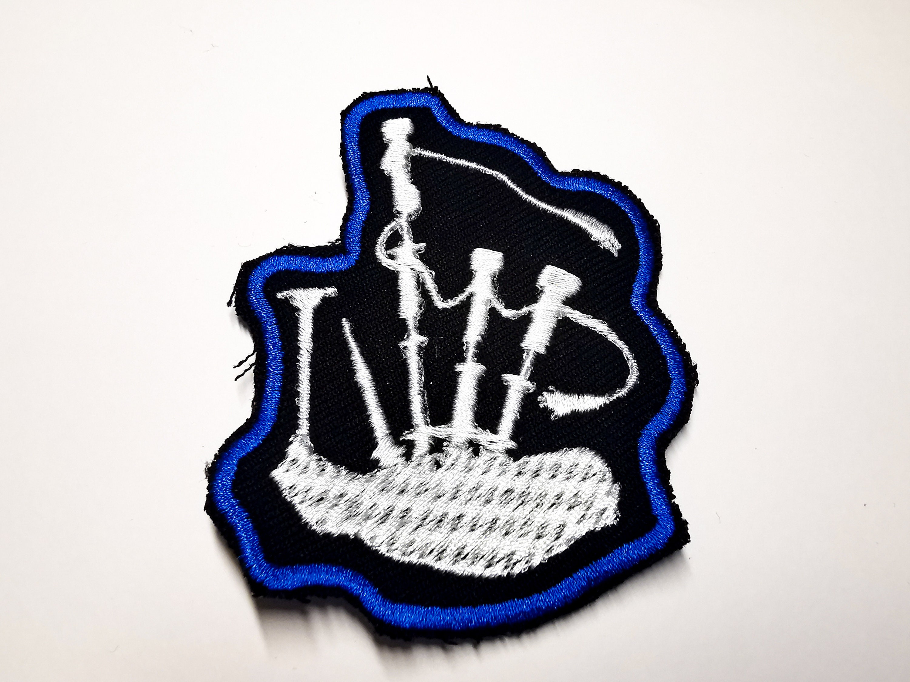 Bagpipes Embroidered Patch Unusual Music Patch for Musicians - Etsy