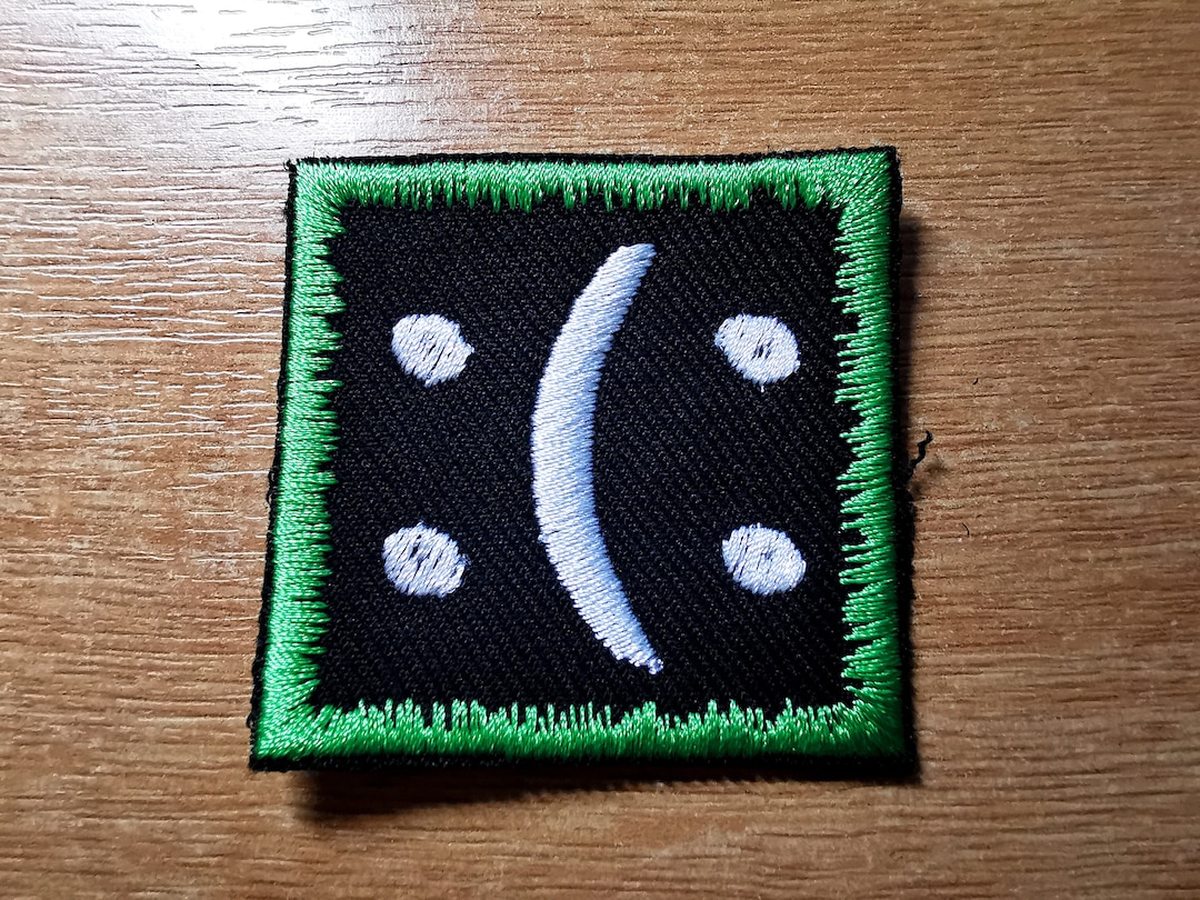 Bipolar Disorder Iron on Embroidered Patch Subtle Symbol for Vibrant ...