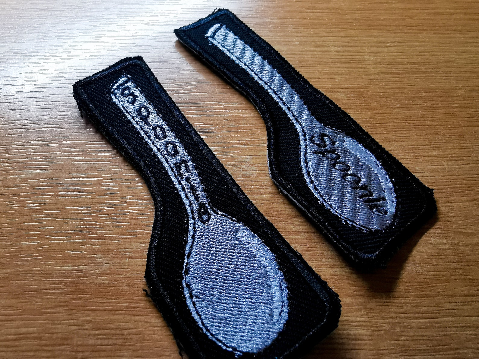 Spoonie Iron on Embroidered Patch Spoon Theory Disability Patches Wall ...