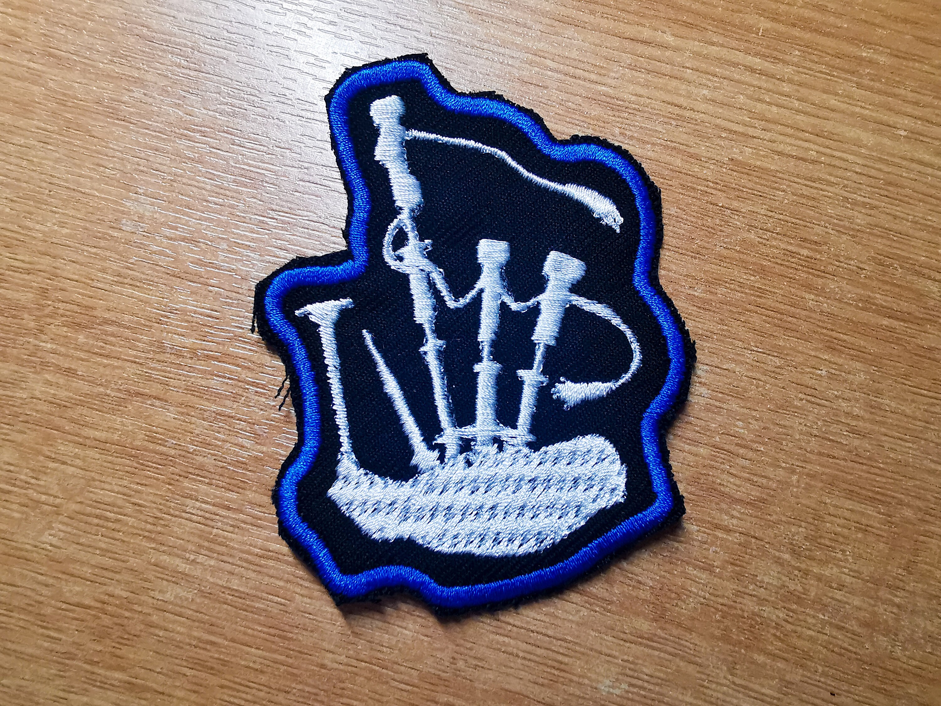 Bagpipes Embroidered Patch Unusual Music Patch for Musicians - Etsy