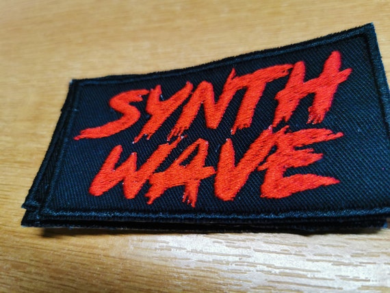 Synthwave Red Iron on Embroidered Patch carpenter brut Retro | Etsy