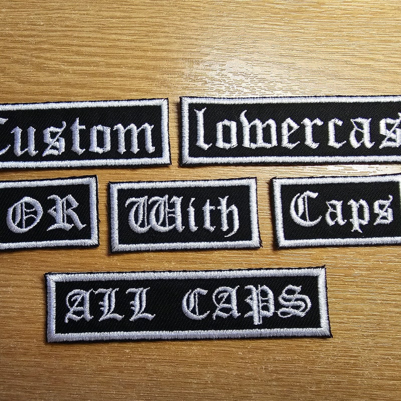 Custom Patch Gothic - Etsy UK