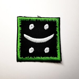 Bipolar Disorder Iron on Embroidered Patch Subtle Symbol for Vibrant ...
