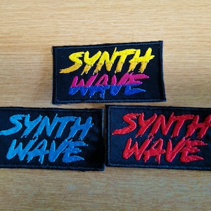 Synthwave Iron on Embroidered Patch Carpenter Brut Retro 80s Patch ...