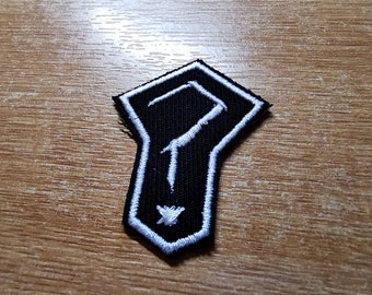 Question Mark Small Iron on Embroidered Patch Gothic Punk - Etsy