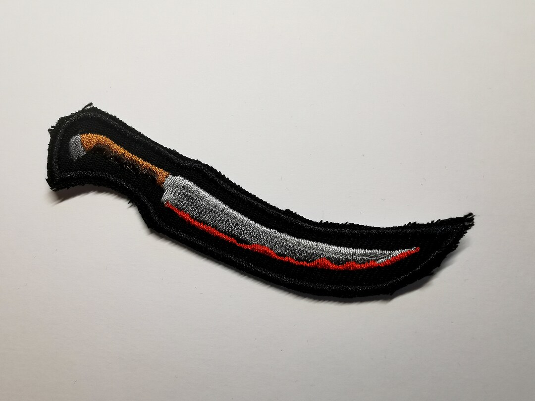 Medieval Weapons Iron on Patches Viking Curved Sword - Etsy