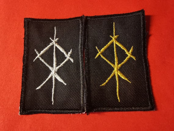 Rune Patch Vikings Rustic Norse Mythology Othala Runic | Etsy