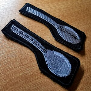 Spoonie Iron on Embroidered Patch Spoon Theory Disability Patches Wall ...