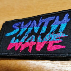 Synthwave Iron on Embroidered Patch Carpenter Brut Retro 80s Patch Darkwave Wall Decoration - Etsy