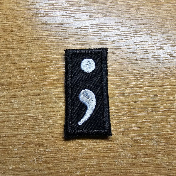 Semi Colon - Etsy