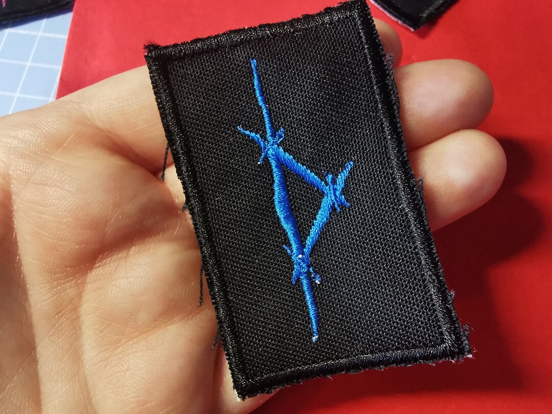 Rune Patch Vikings Rustic Norse Mythology Thurisaz X Runic Heathenry ...