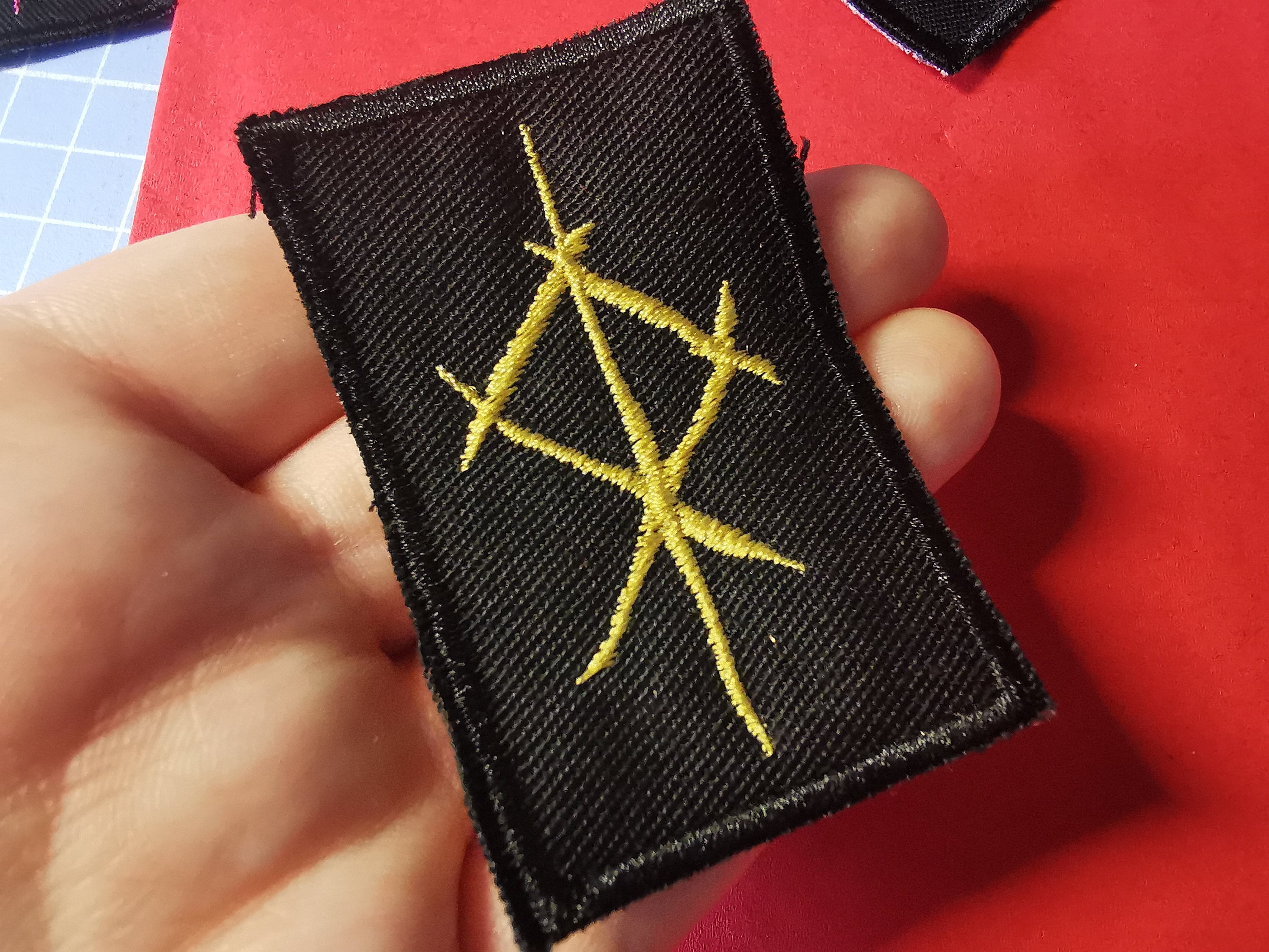 Rune Patch Vikings Rustic Norse Mythology Othala Runic - Etsy