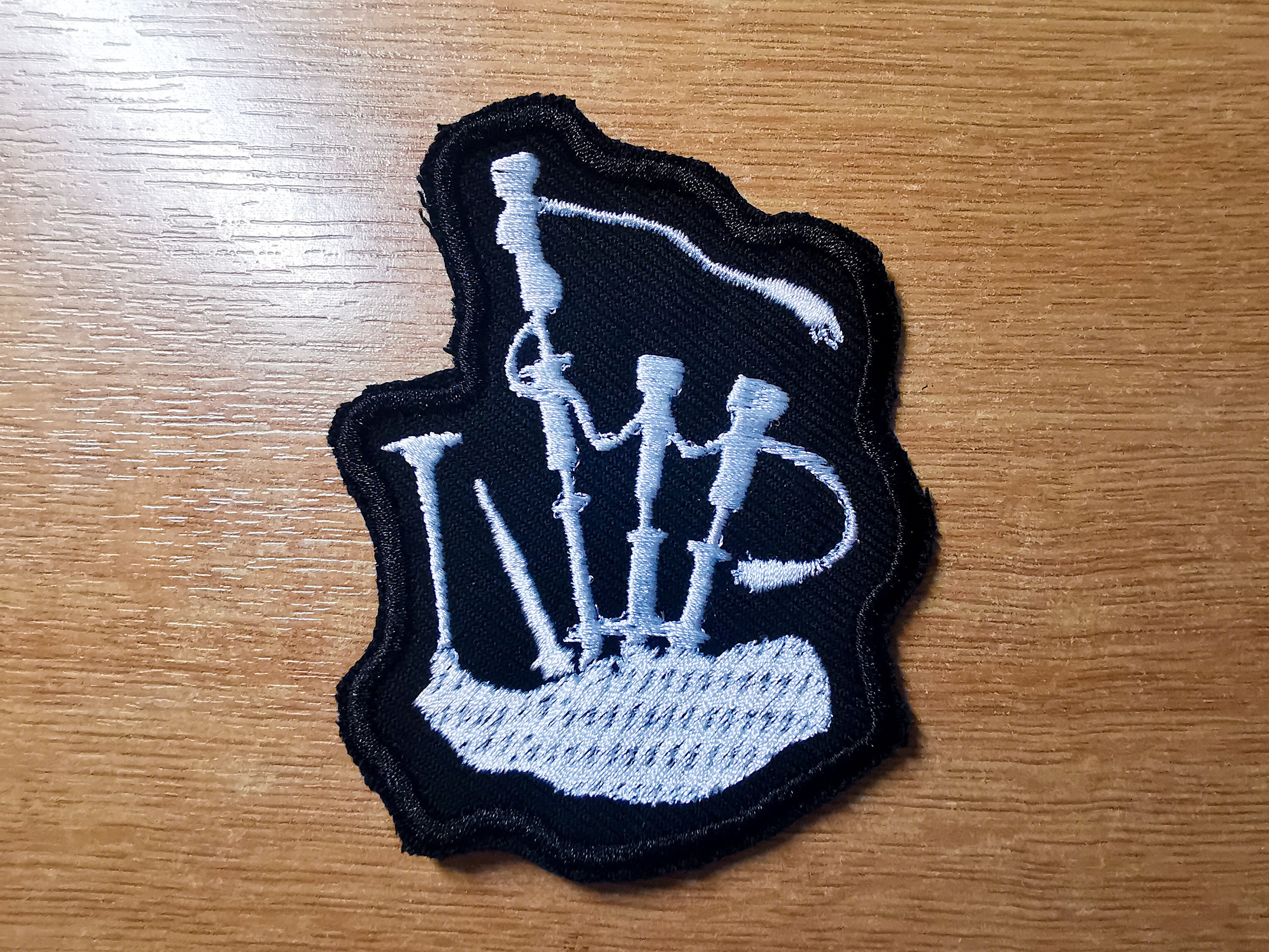 Bagpipes Embroidered Patch Unusual Music Patch for Musicians - Etsy