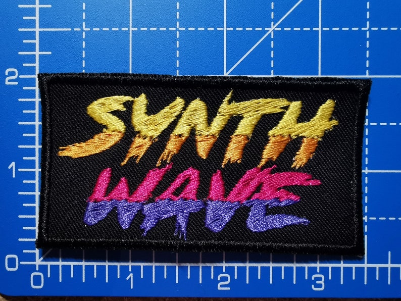 Synthwave Iron on Embroidered Patch Carpenter Brut Retro 80s - Etsy UK