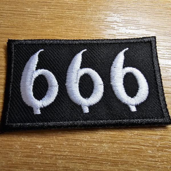 666 Patch - Etsy
