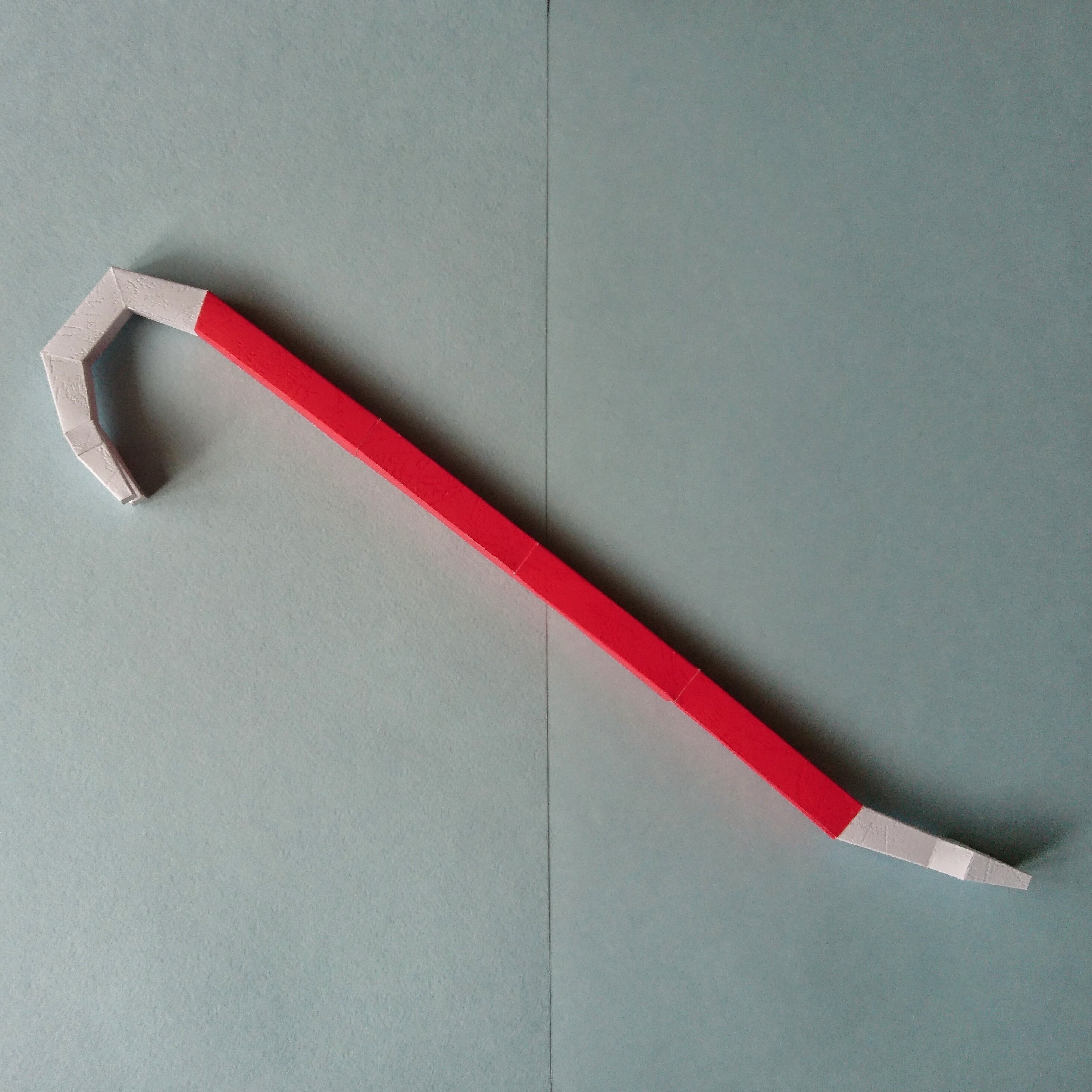 Crowbar digital template 3D PDF Template Low Poly DIY DIY | Etsy