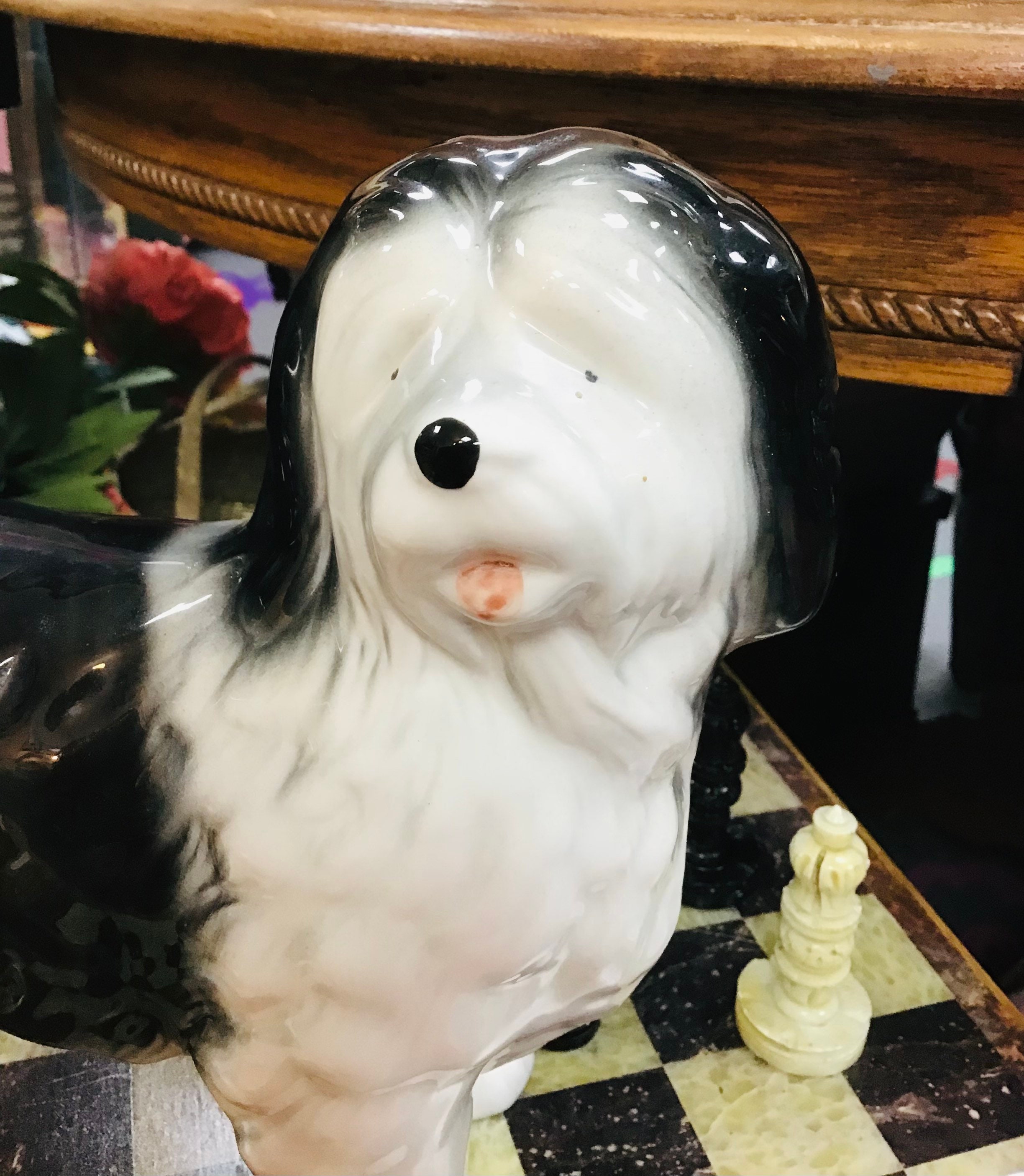 Vintage Ceramic Large Melba Ware Old English Sheepdog - Etsy UK