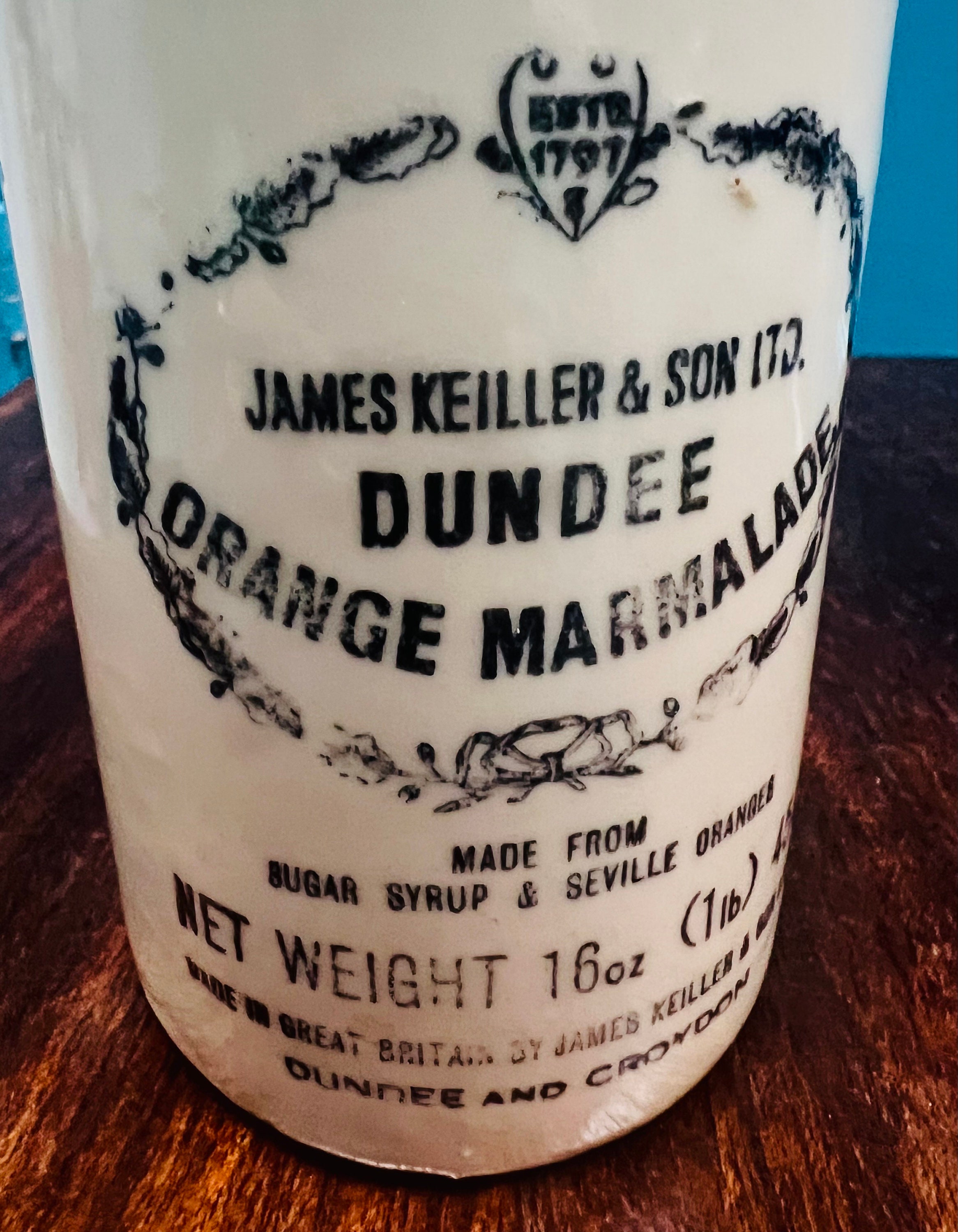 Antique James Keiller & Son Ltd Dundee Marmalade Jar From the 30s - Etsy