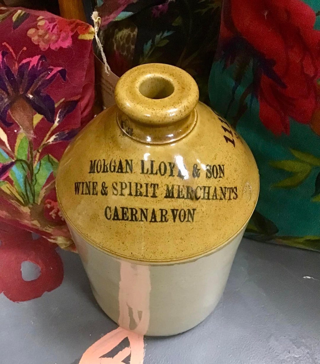 Antique Two Tone Stoneware Beer Flagon From Local Pub Morgan Lloyd ...